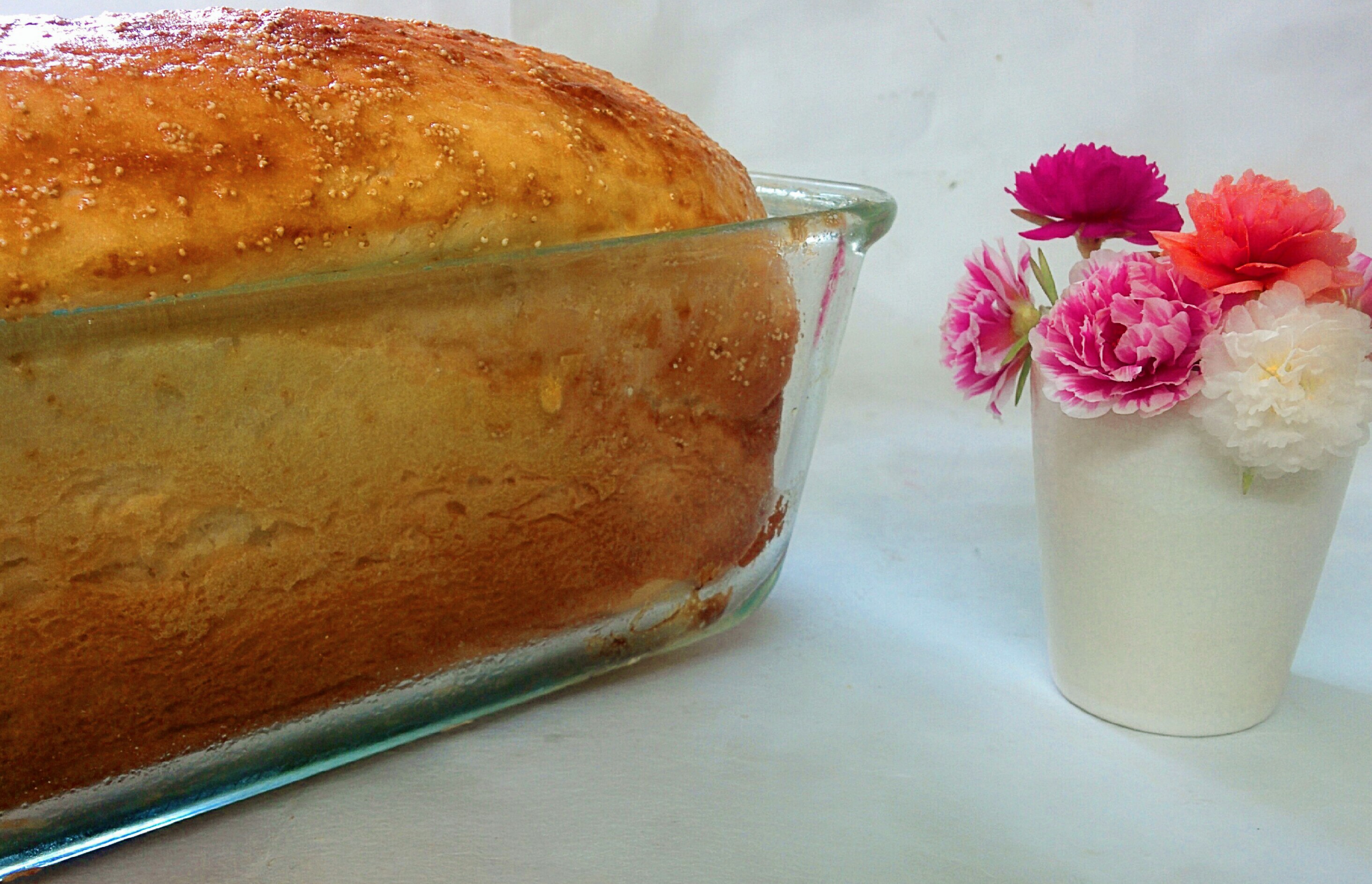Soft & mildly sweet milk bread - SOULFUL BAKES - by Shano Biju